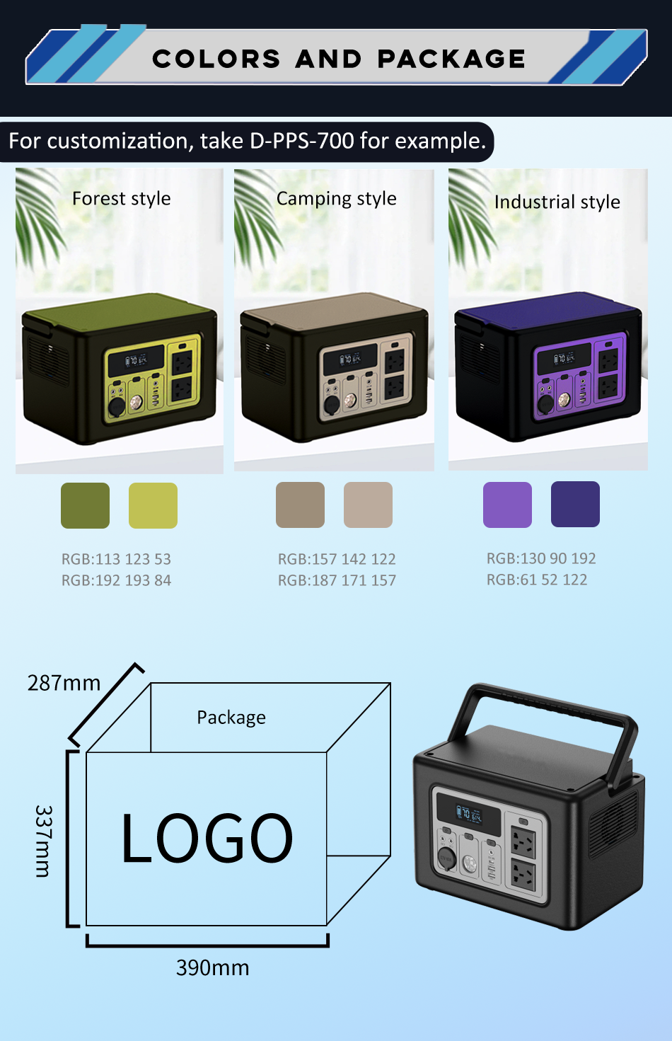 Buy Wholesale China Camping Eletronics Portable Power Station 700w ...