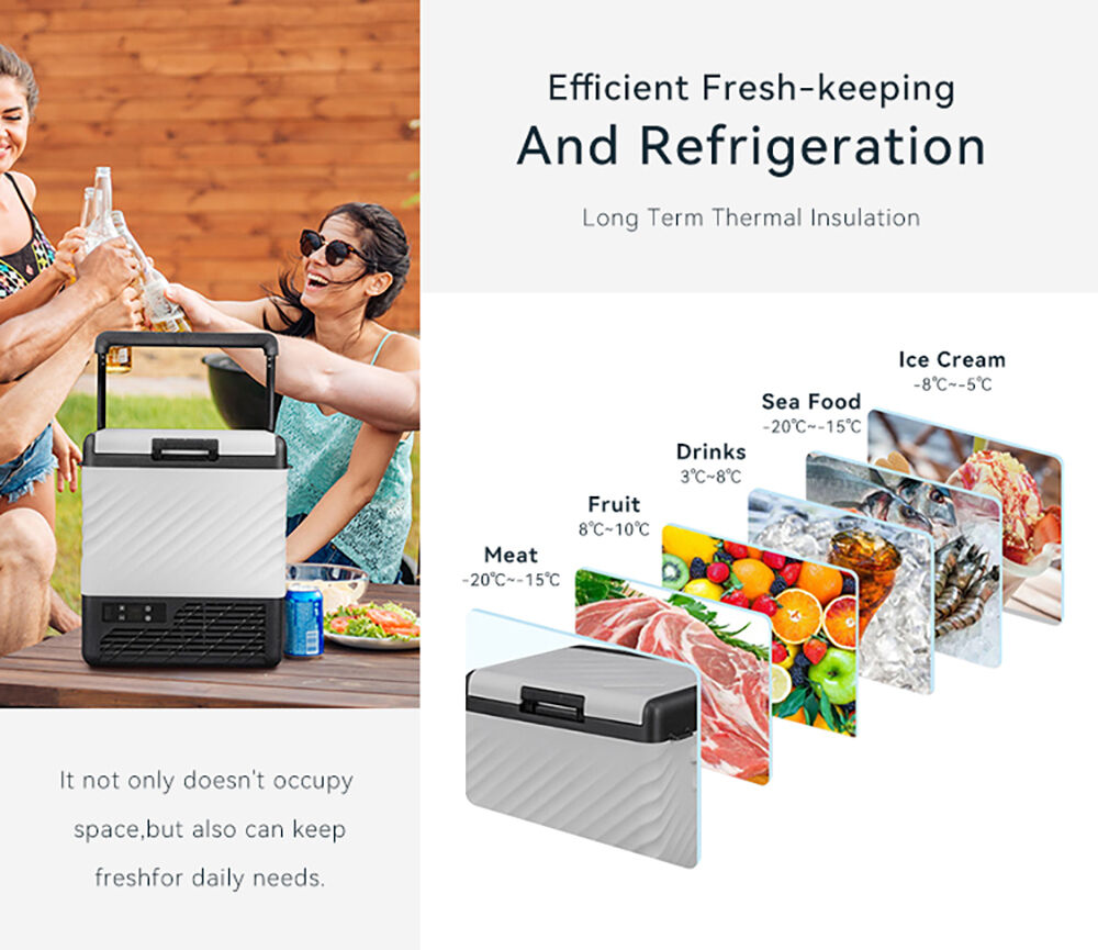 Buy Wholesale China Exliporc 60w 22l Mini Portable Fridge Battery ...