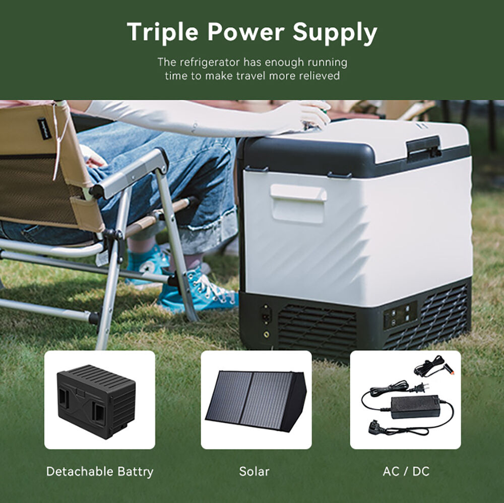 Buy Wholesale China Exliporc 60w 22l Mini Portable Fridge Battery ...