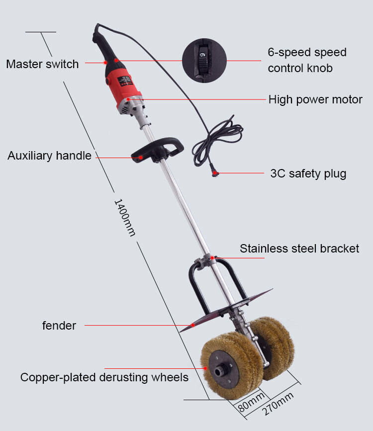 Buy Wholesale China Parallel Rust Remover & Derusting Machine at USD 55 ...