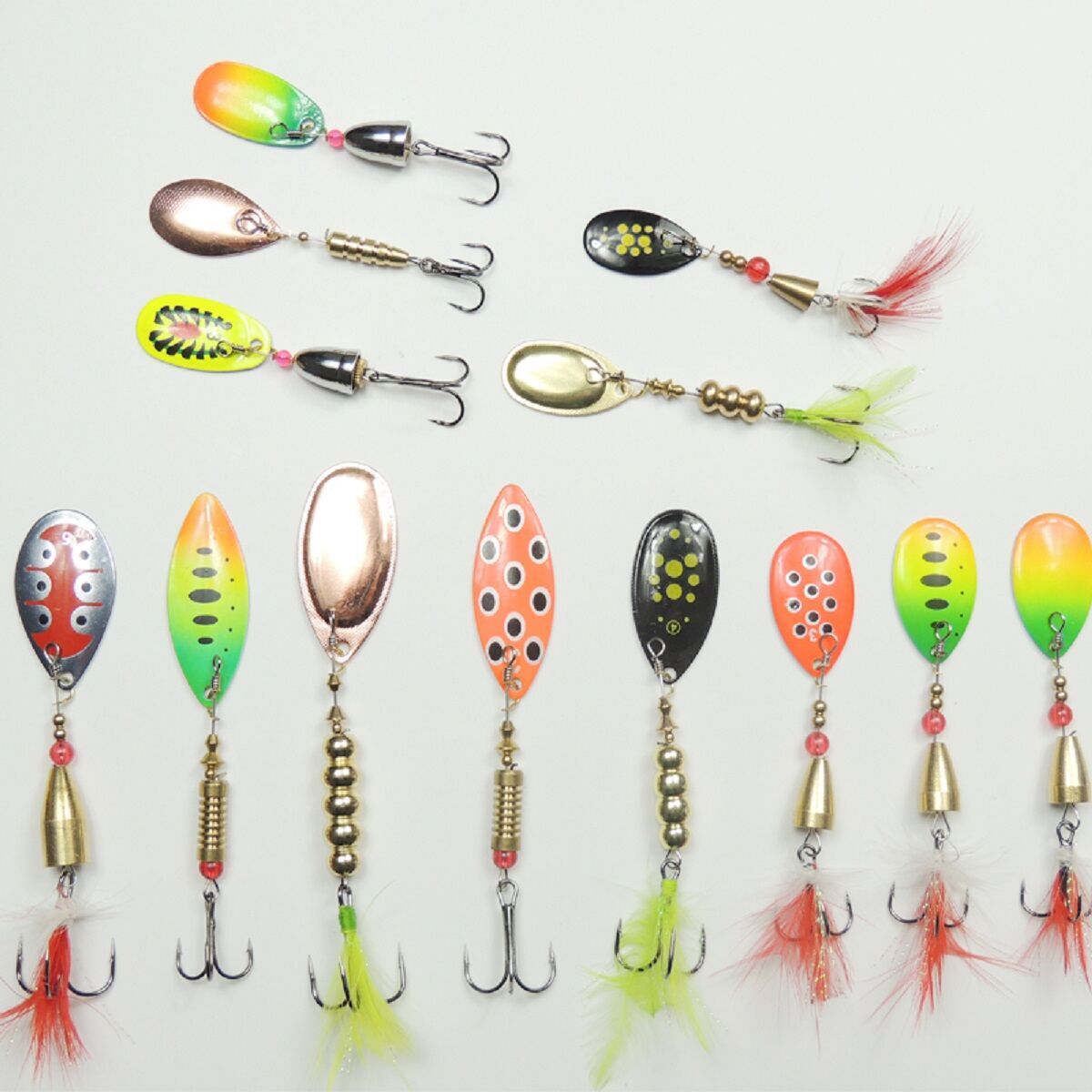 Buy Wholesale China Double-winner Metal Spoon Spinner Lures 4g 5g 8.5g ...