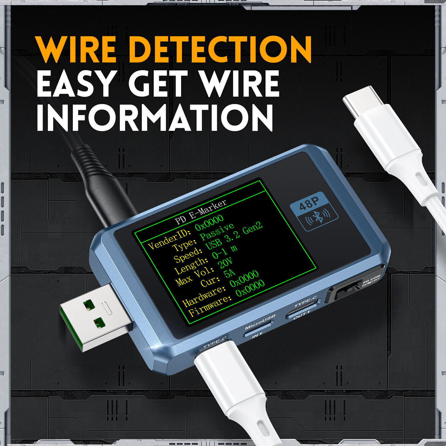 Buy Wholesale China Fnirsi-fnb48p Usb Battery Tester Voltmeter Ammeter ...