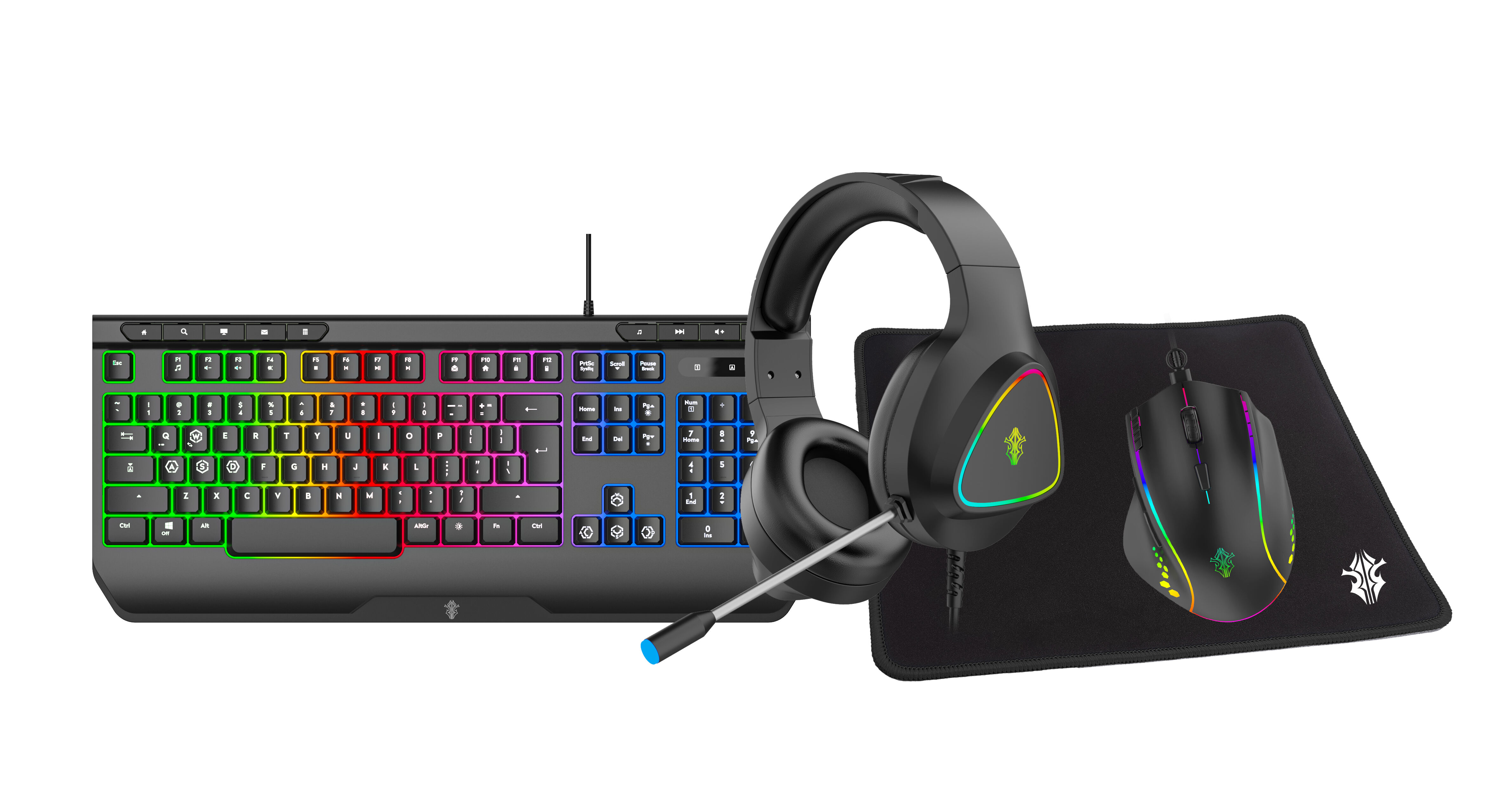 Buy Wholesale China Private 4 In 1 Rgb Gaming Keybaord And Mouse Combo ...