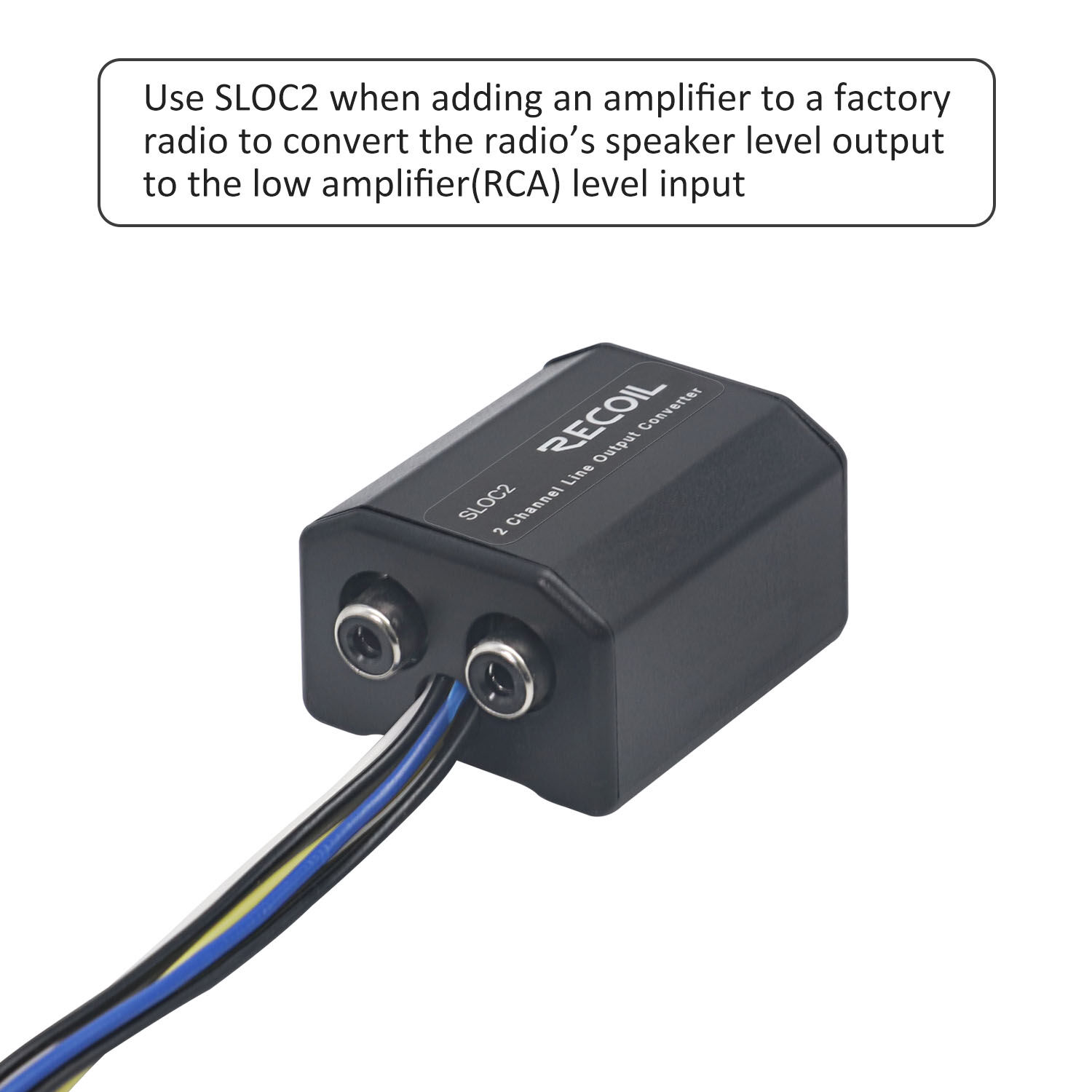 Buy Wholesale China Edge Aloc2 2-channel Speaker Cable To Rca ...