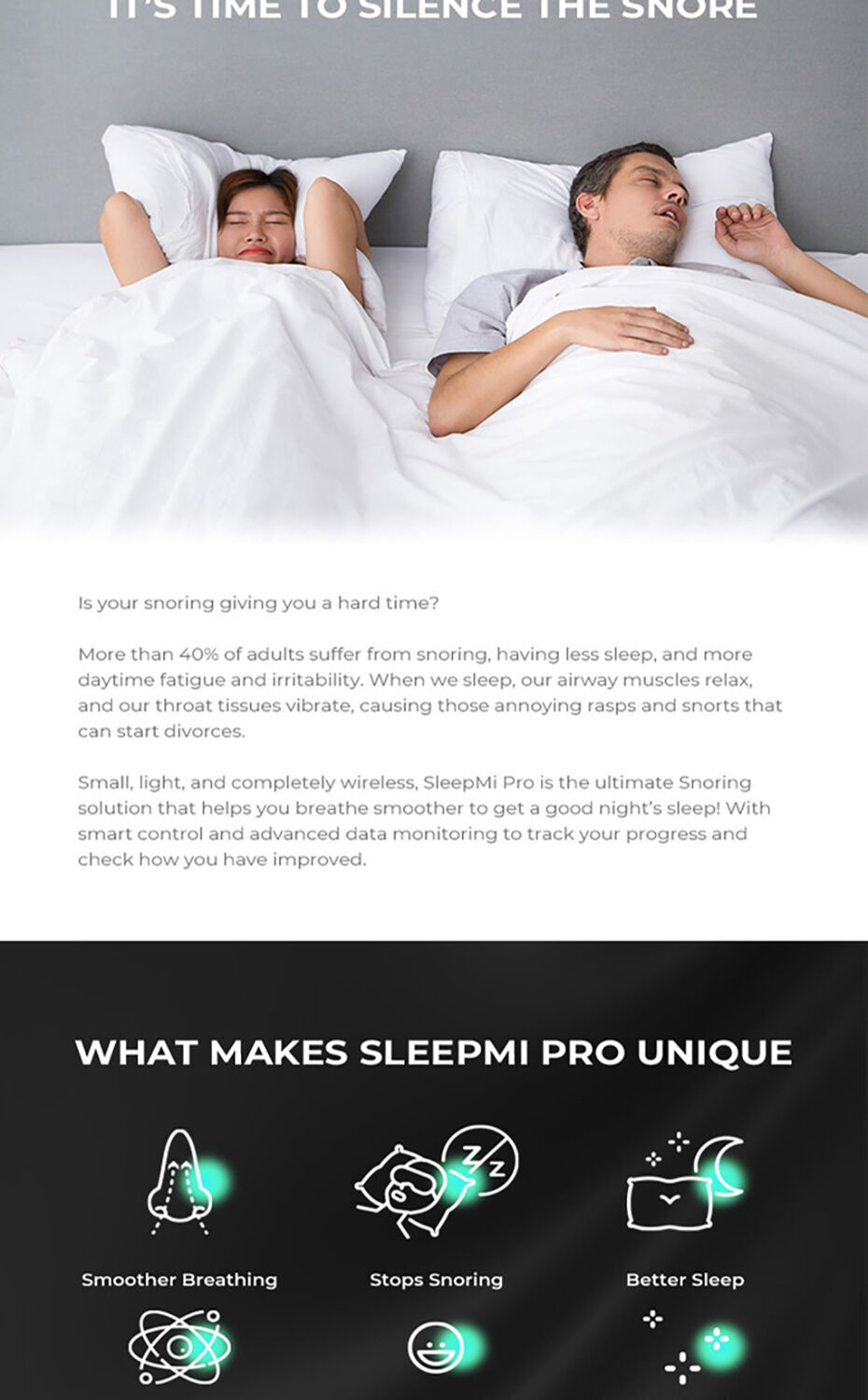 Factory Direct High Quality China Wholesale Sleepmi Smart Electronic ...