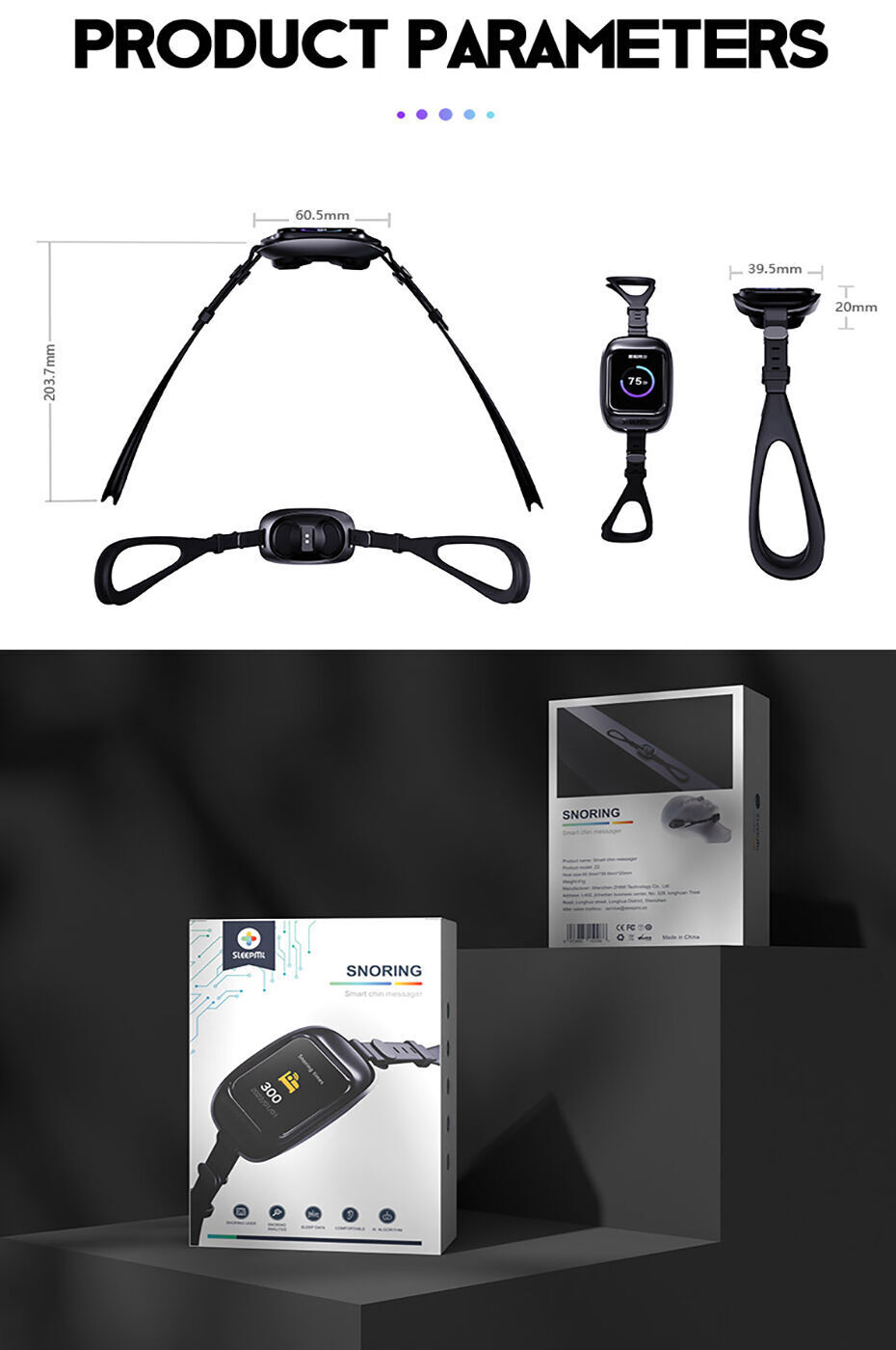 Buy Wholesale China Sleepmi Smart Electronic Muscle Stimulator Snore ...