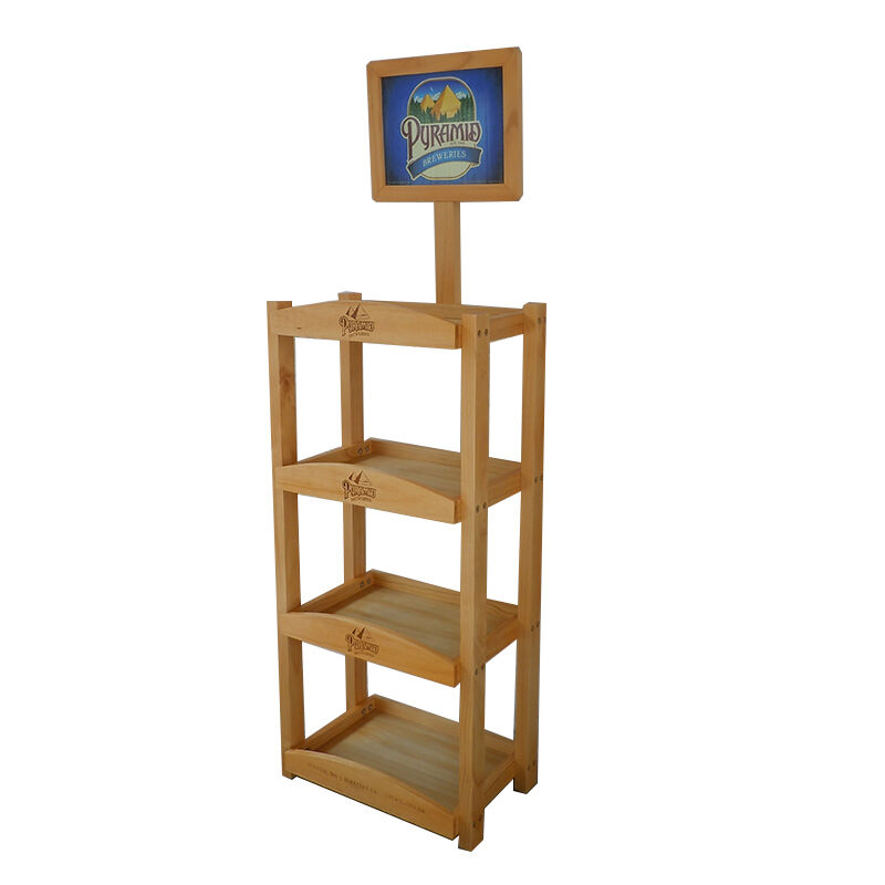Buy Wholesale China Oem Pop Pos Wooden Display Stand Coffee Display ...
