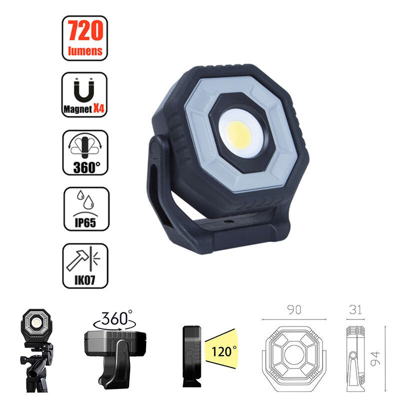 Buy Wholesale China Rechargeable Magnetic Emergency Lights Waterproof ...