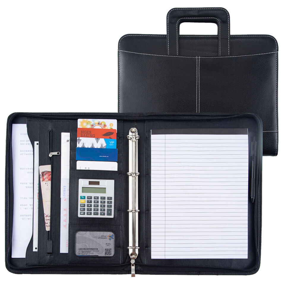 Buy Wholesale China Wholesale Zippered Padfolio Portfolio Folder ...