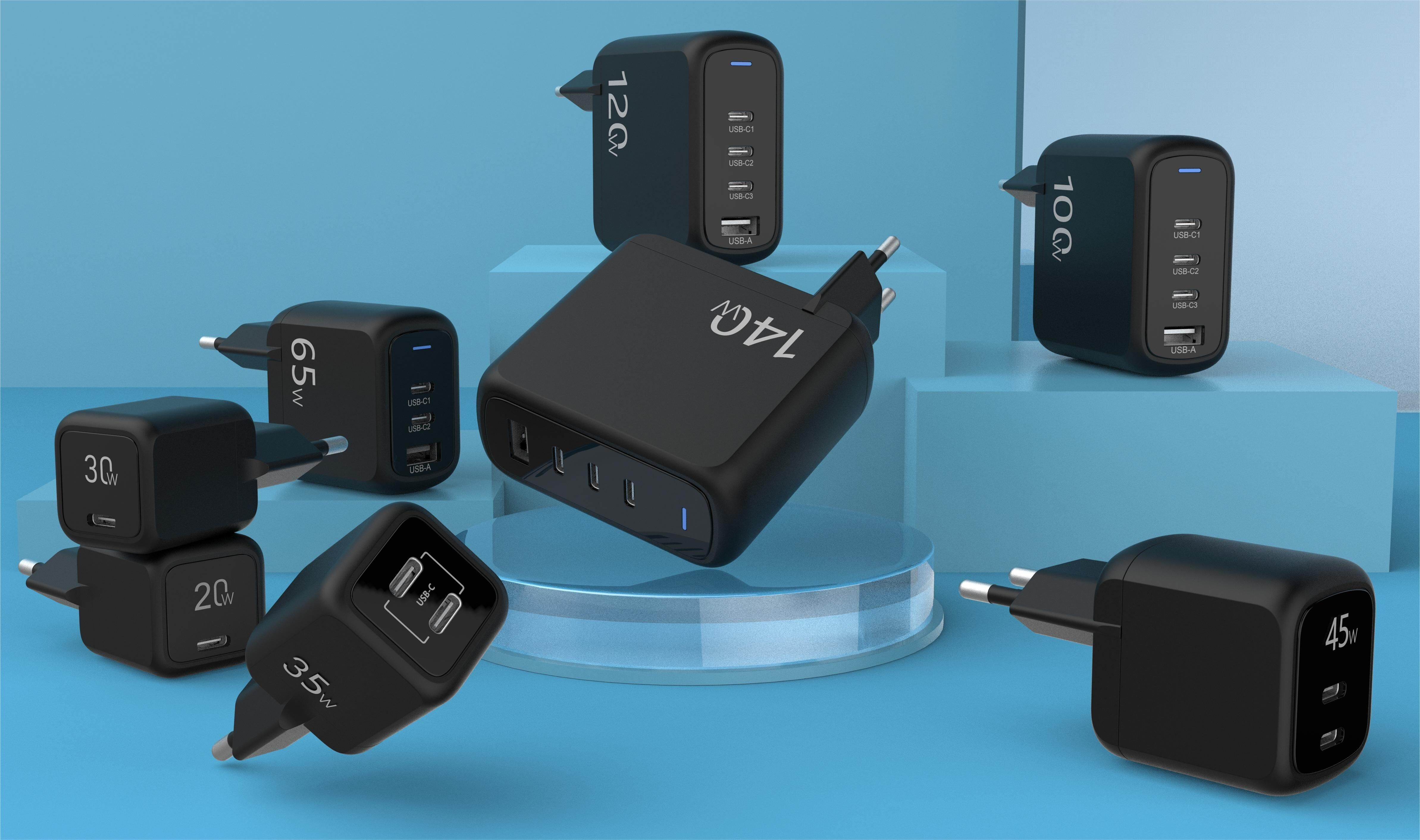 Buy Wholesale China 35w Pd Charger 2 Ports 1a1c Pc Fireproof Material ...