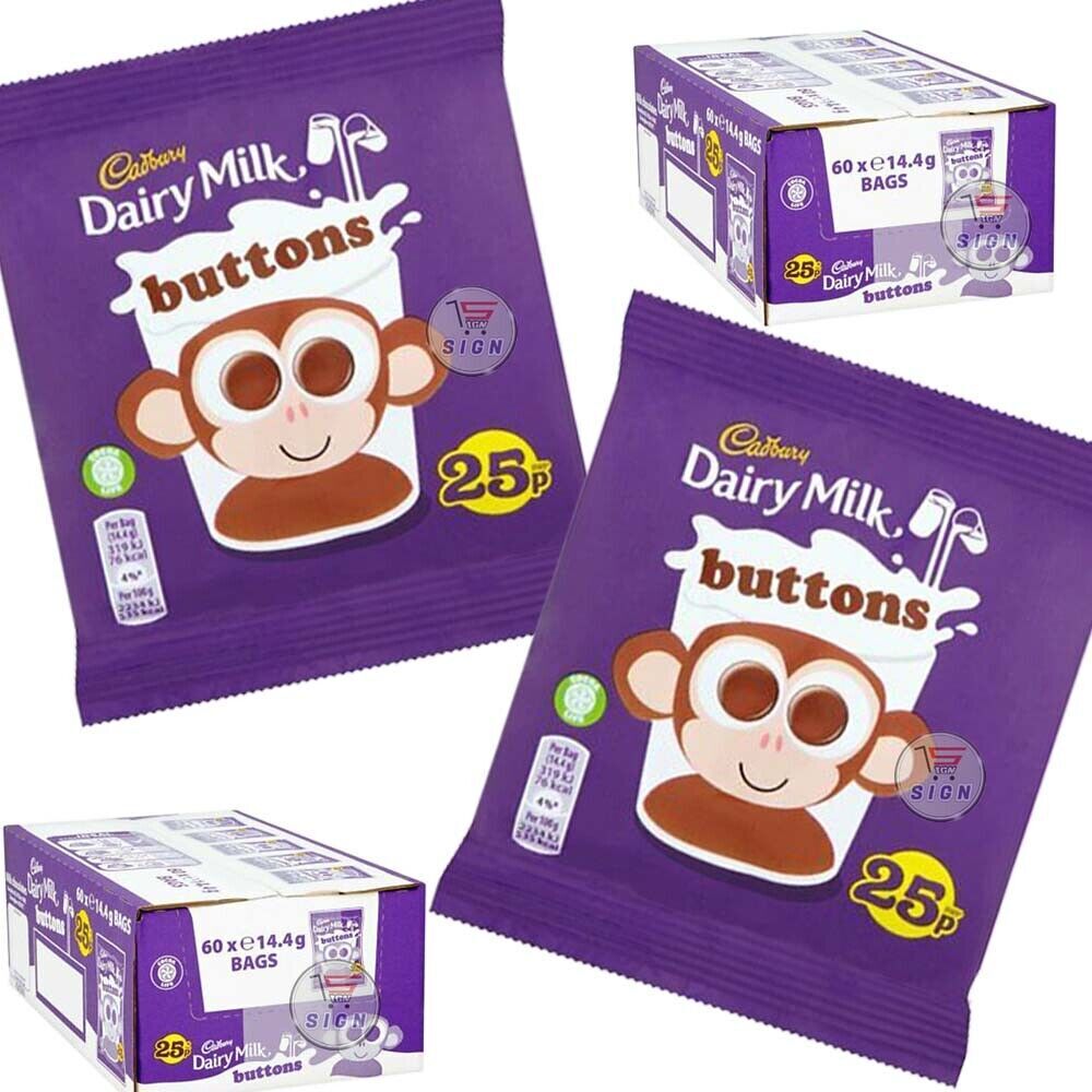 Buy Wholesale Canada Cadbury Buttons (14.4g) Candy & Cadbury Buttons ...