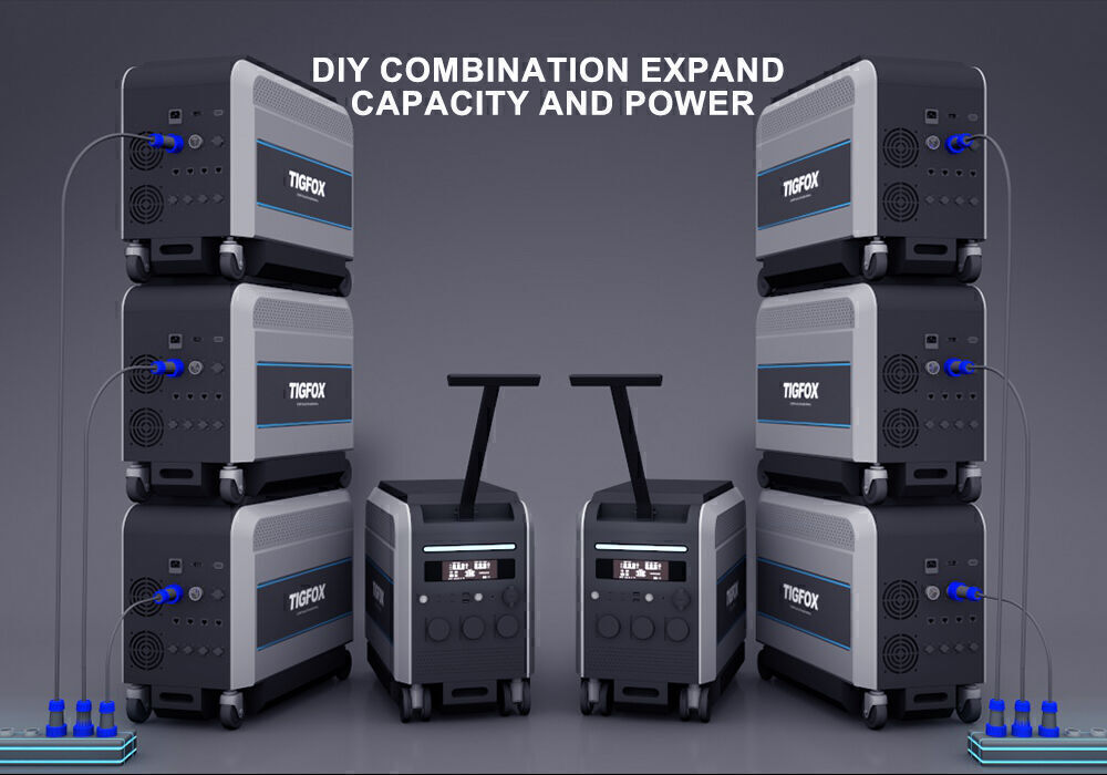 5kw 5kwh All In One Solar Powered Home Generators Portable Power Bank ...