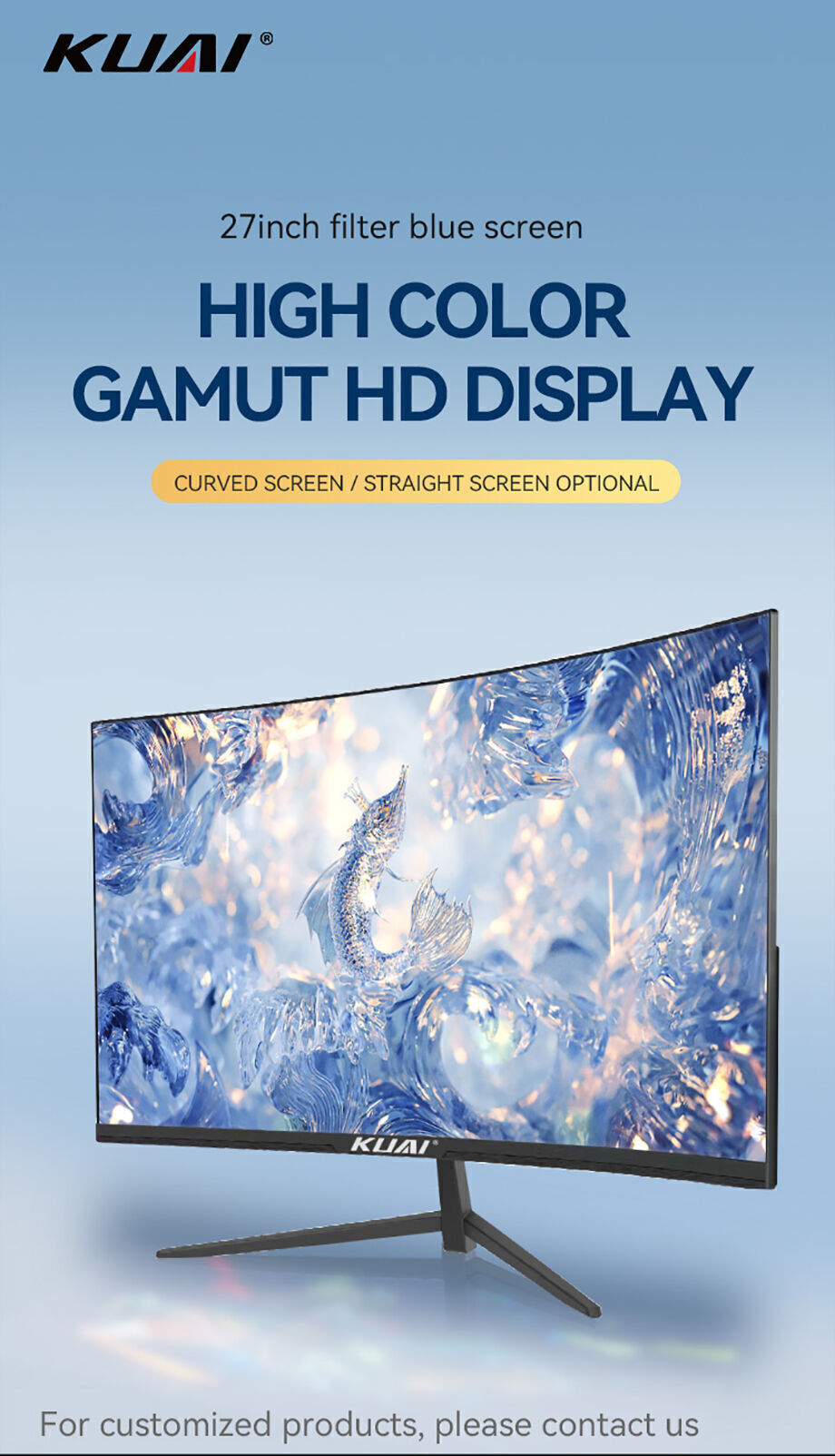 Buy Wholesale China Best Quality 24" 27" Led Computer Monitor Ips ...