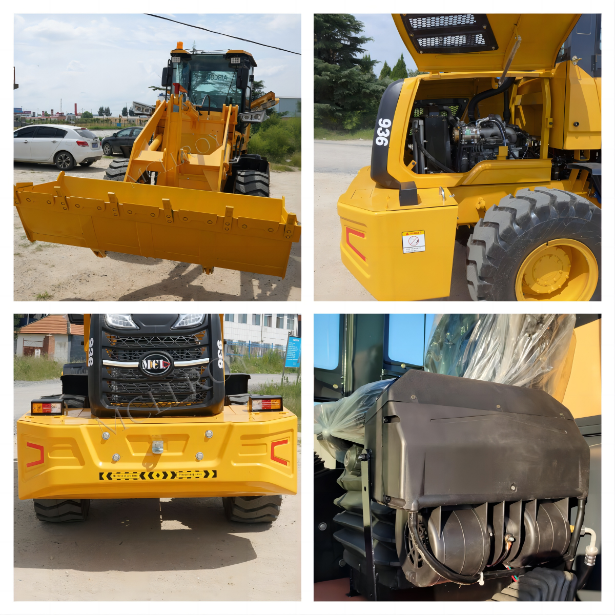 Odm Of Articulated 65kw Engine Power Wheel Loader For More Popular For ...