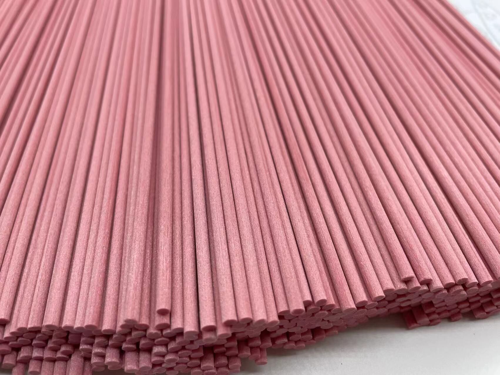 Buy Wholesale China Luxury Reed Diffuser Dark Pink Fiber Stick No Fire ...