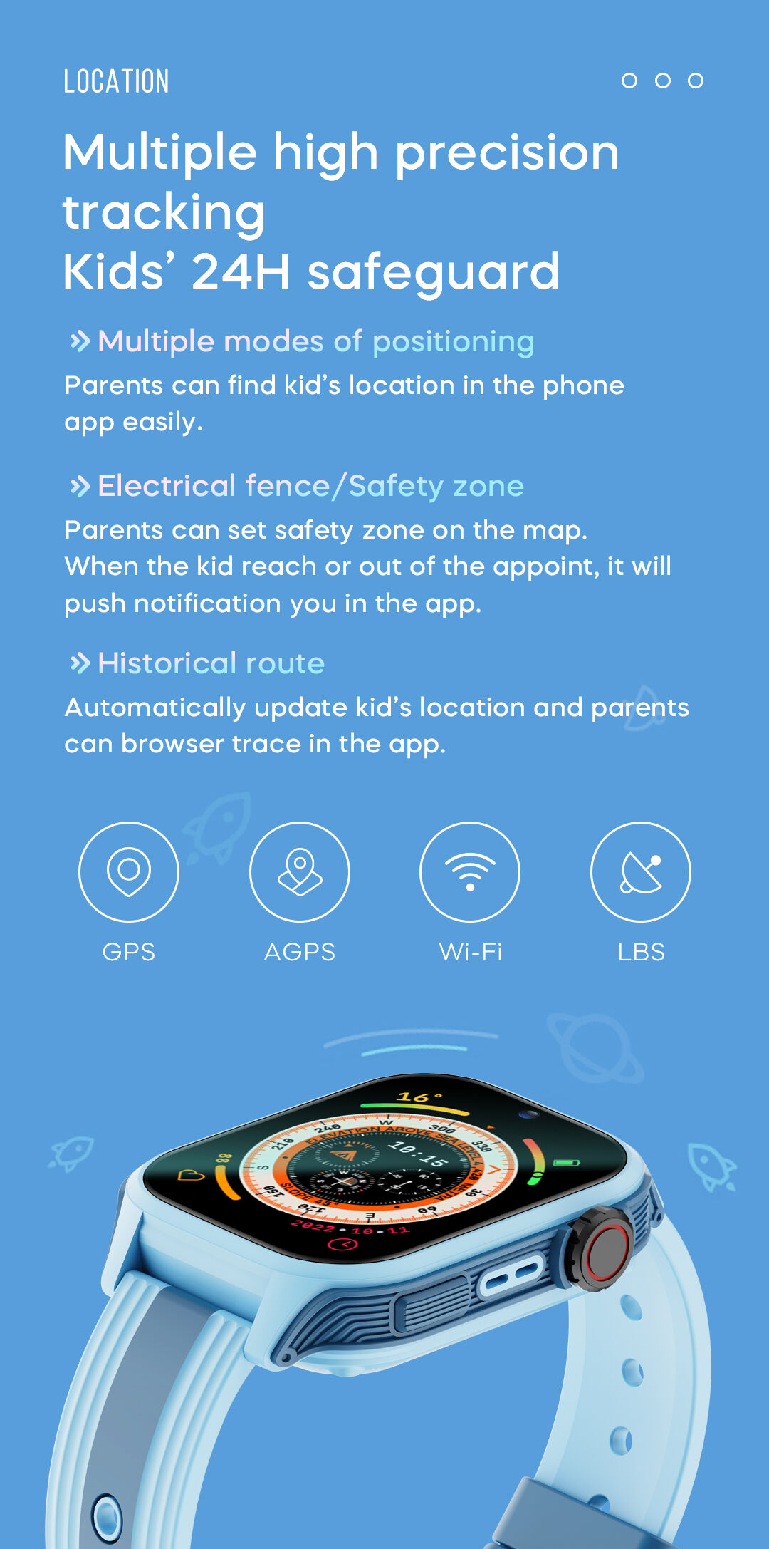 Bulk Buy China Wholesale A96_pink 4g Kids Smart Watch Android Gps App ...