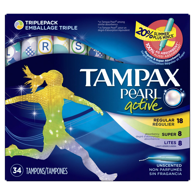 Buy Wholesale France Top Quality Tampax Pearl Super Absorbency Plastic ...