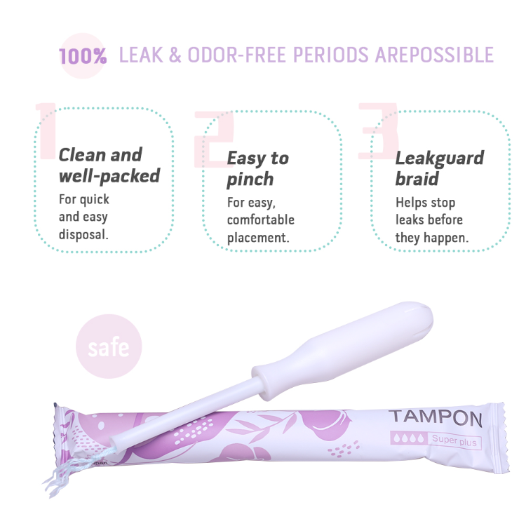 Buy Wholesale China New Design High Quality Tampon Disposable Organic ...