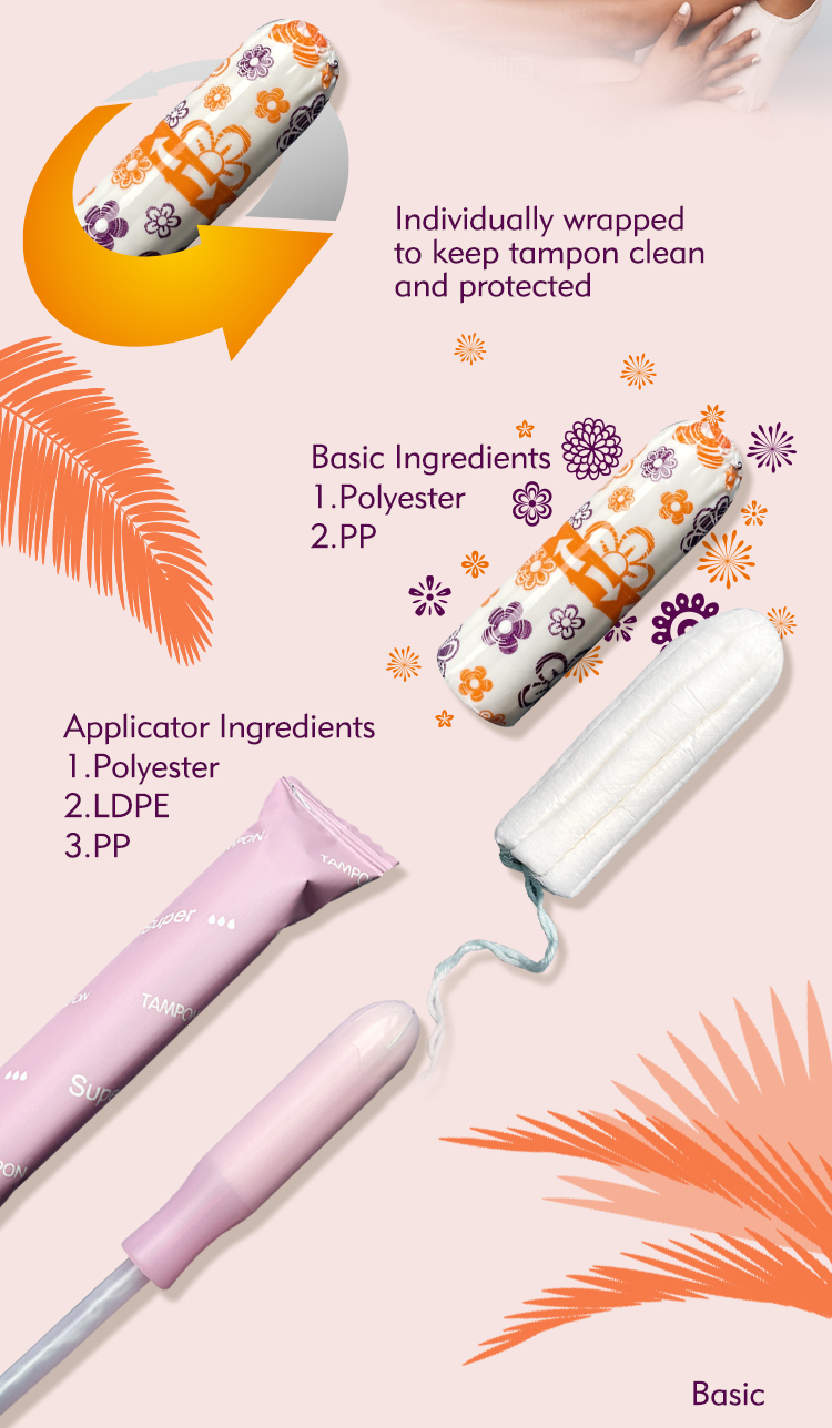 Buy Wholesale China Wholesale 2 Droplets Organic Cotton Tampons Hot ...