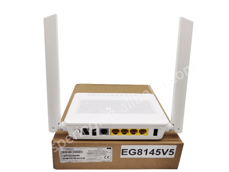 Buy Wholesale China Original Gpon Onu Eg8145v5 Dual Band 4ge+2.4g+5g Wifi Xpon Ont English Ftth ...