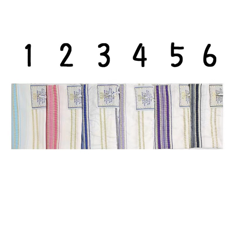 Wholesale Custom Unisex Kosher Muslim Jewish Talit Polyester Large ...