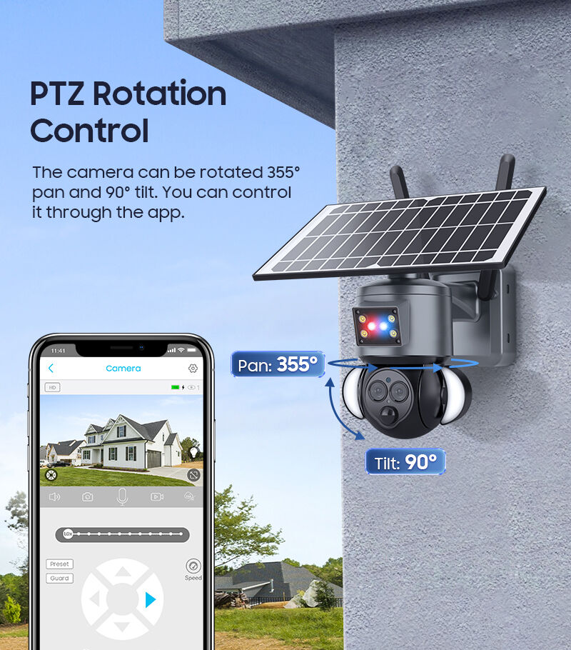 Buy Wholesale China Ikevision Ubox Solar Powered 4g Sim Card 6mp Dual ...