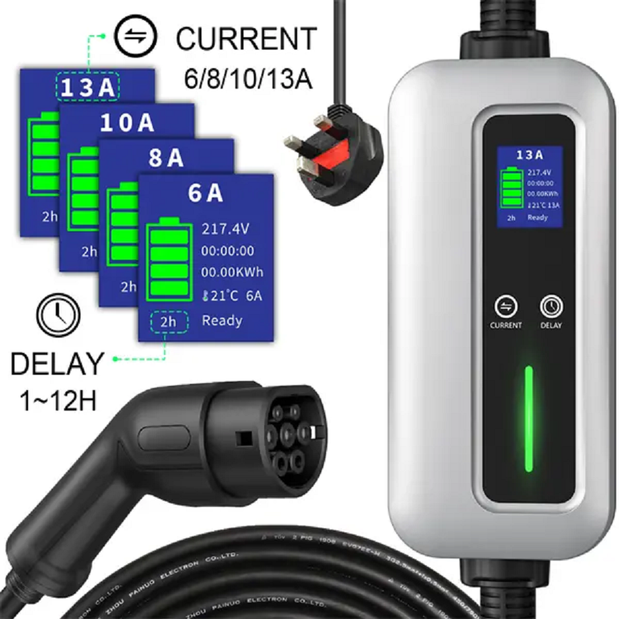 Buy Wholesale China Oem 5m 10a Uk Plug 3 Pin Type2 Ev Charging Bwm I3 ...
