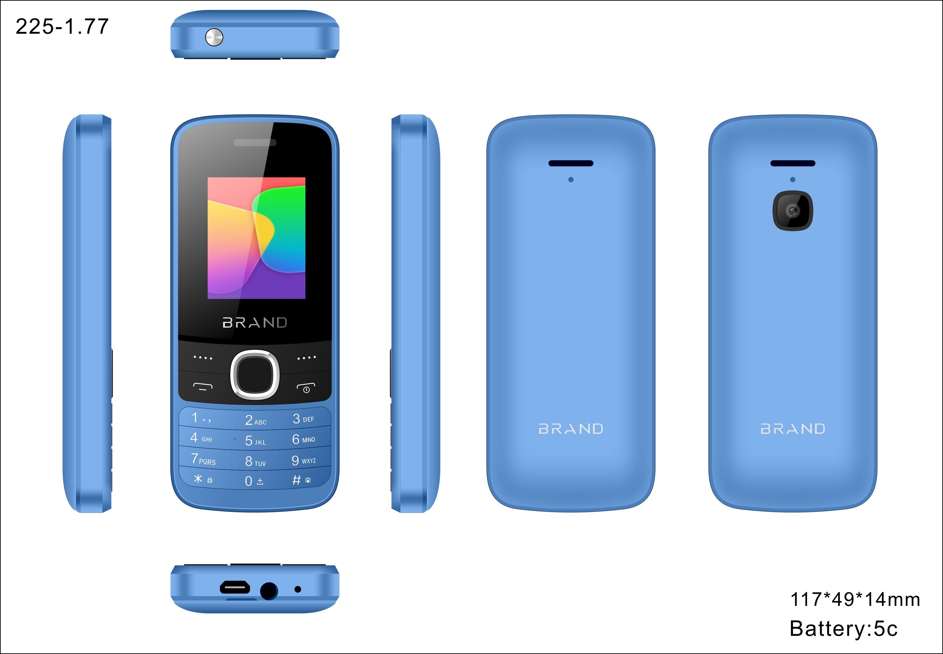 Buy Wholesale China 2g Basic Phone With 1.77 Inch Screen Cheap Gsm ...