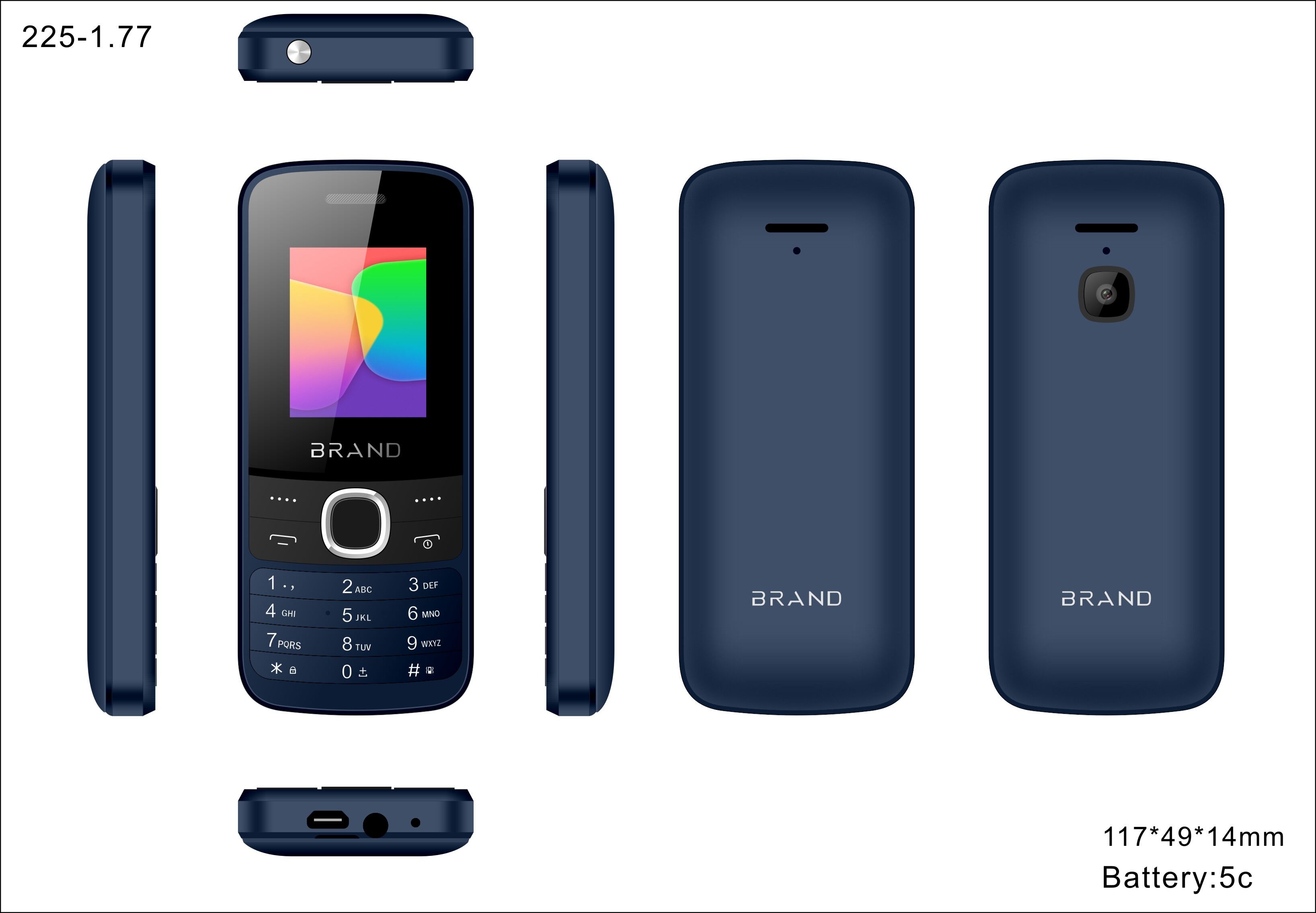 Buy Wholesale China 2g Basic Phone With 1.77 Inch Screen Cheap Gsm ...