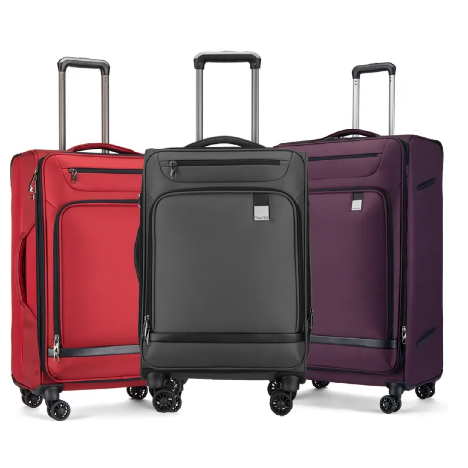 Factory Expandable Fabric Soft Shell Suitcase Traveling Luggage Koffer ...