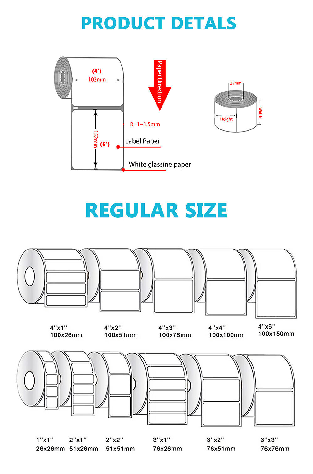 Buy Wholesale China Shipping Labels 4'' X 6''mailing Address Label ...