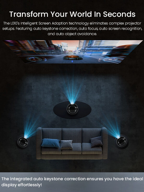 Buy Wholesale China Hotack Wholesale L010 Smart Android Wifi Beamer Portable Full Hd 4k Home ...