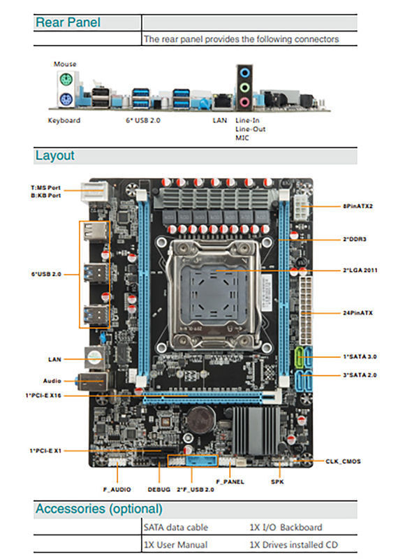 Buy Wholesale China Esonic Micro Atx Motherboards Intel® X79 Chipset ...