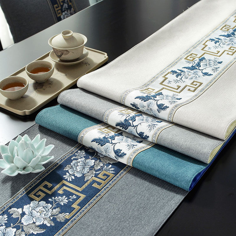 Buy Wholesale China New Chinese Table Flag Tea Ceremony Zen Tea Mat Tea ...