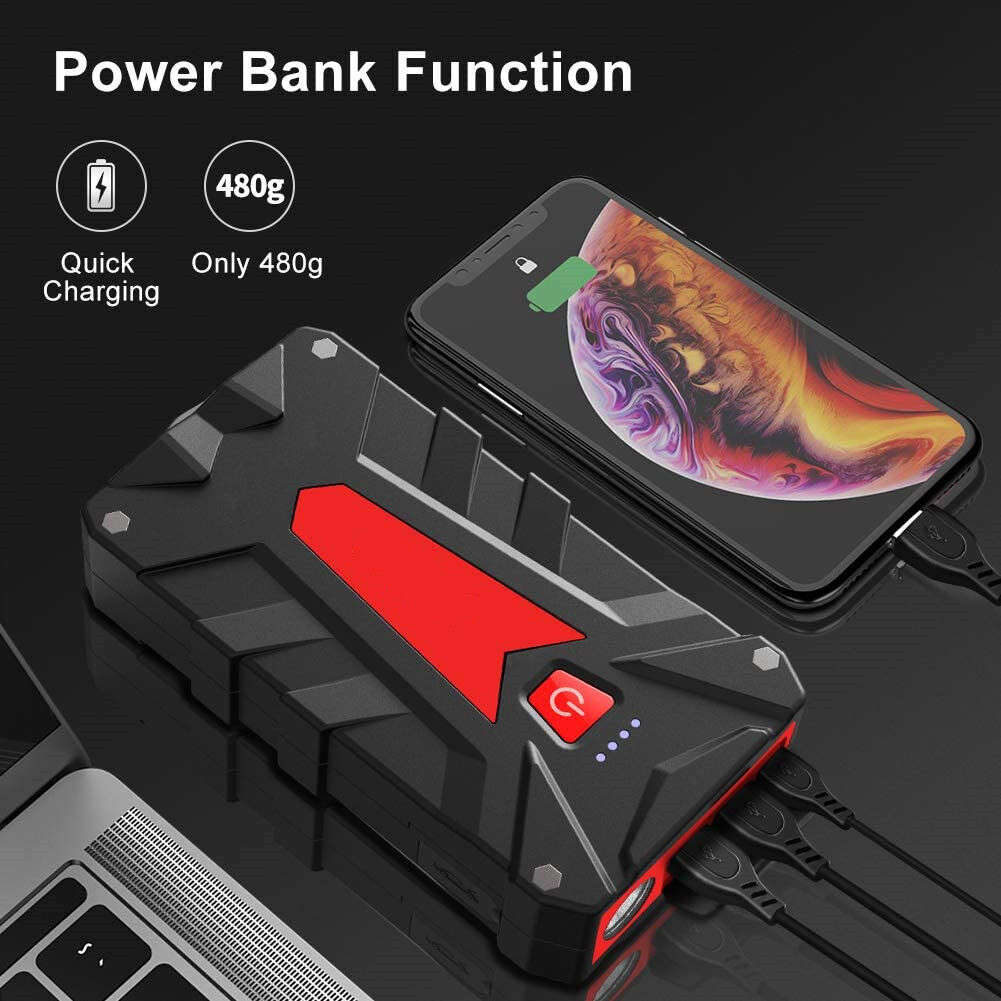 Buy Wholesale China Factory Price 450a 1800mah Portable Backup Power Jump Starters For Outdoor ...