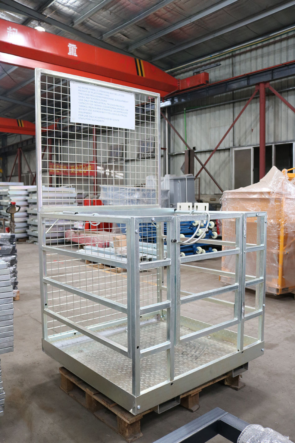 Forklift Foldable Work Platform Work Safety Cage F-wp-25 - Buy China ...