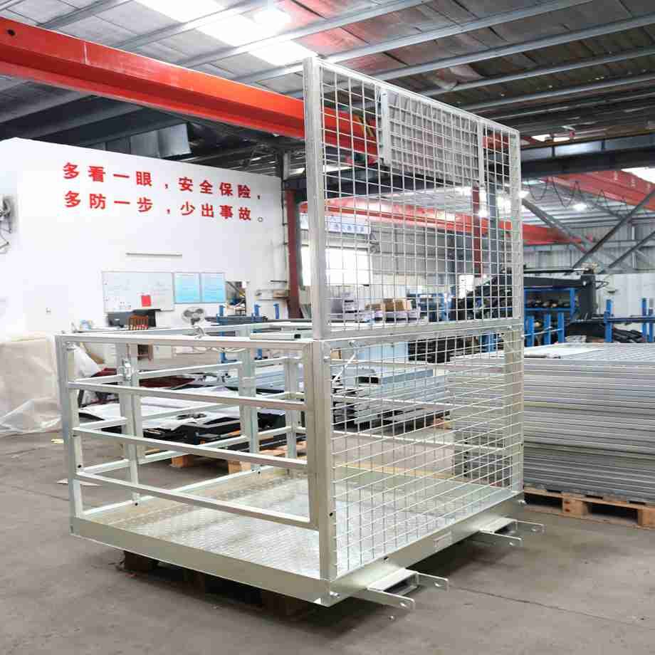 Forklift Foldable Work Platform Work Safety Cage F-wp-25 - Buy China ...