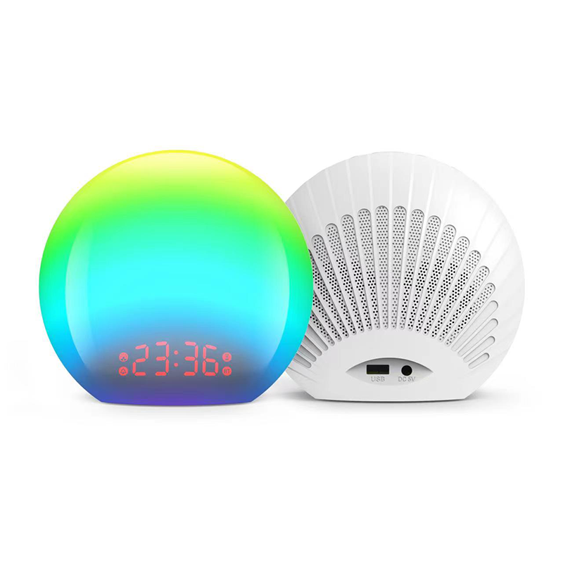 Buy Wholesale China Wake-up Light Smart Led Display Clock Bluetooth ...
