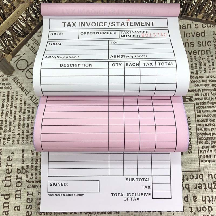 Buy Wholesale China Eco-friendly Custom Sales Order Book Receipt ...