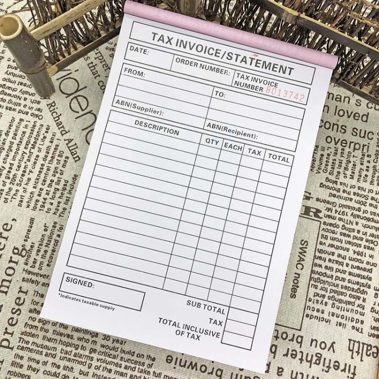 Buy Wholesale China Eco-friendly Custom Sales Order Book Receipt ...