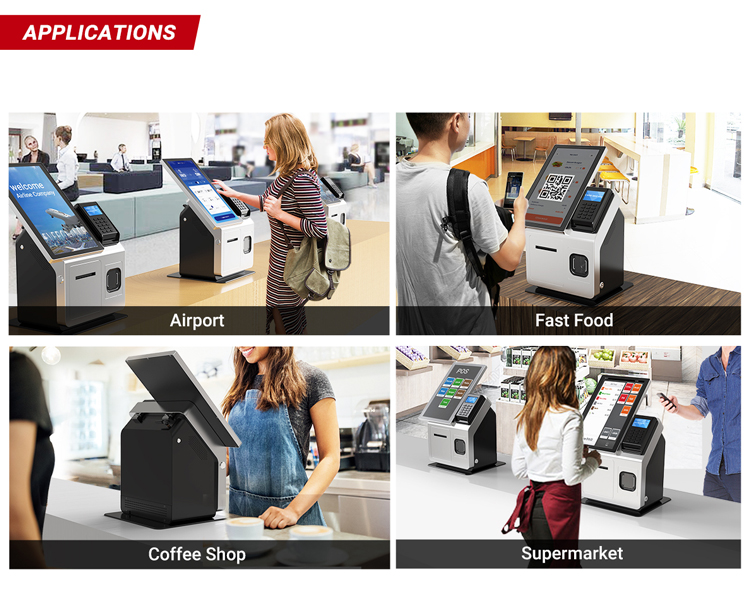 Buy Wholesale China Desktop 15.6 Inch Pos Terminals Self Checkout Kiosk ...