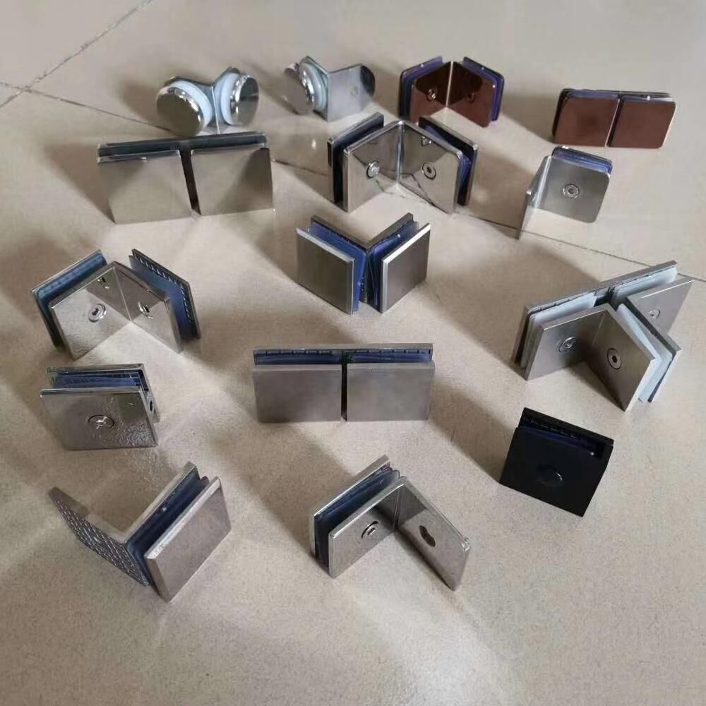 Customization Stainless Steel For Glass To Glass Door Shower Screen ...