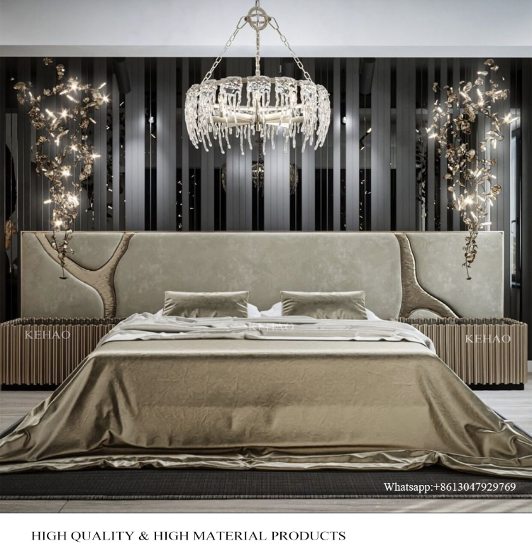 Buy Standard Quality China Wholesale Modern Luxury King Size Bed Wide ...
