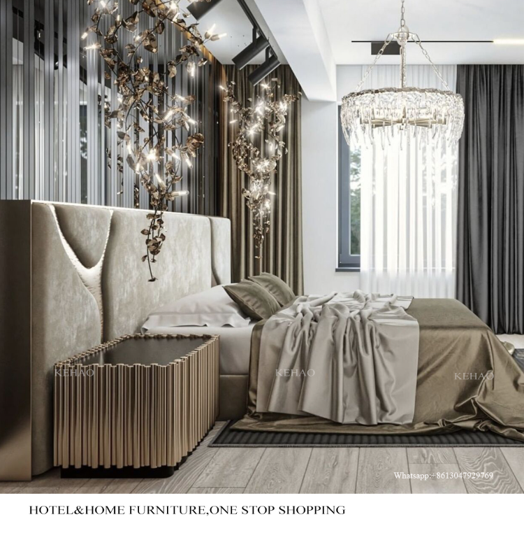 Buy Standard Quality China Wholesale Modern Luxury King Size Bed Wide ...