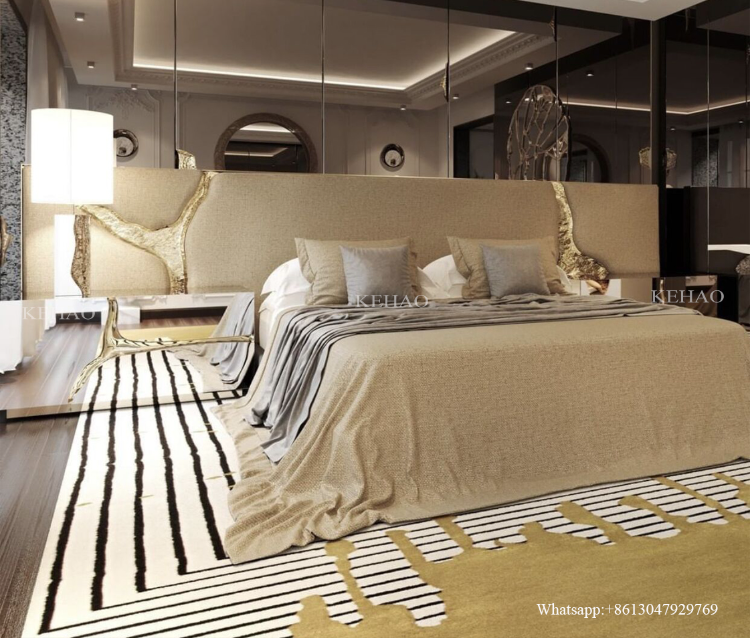 Buy Standard Quality China Wholesale Modern Luxury King Size Bed Wide ...