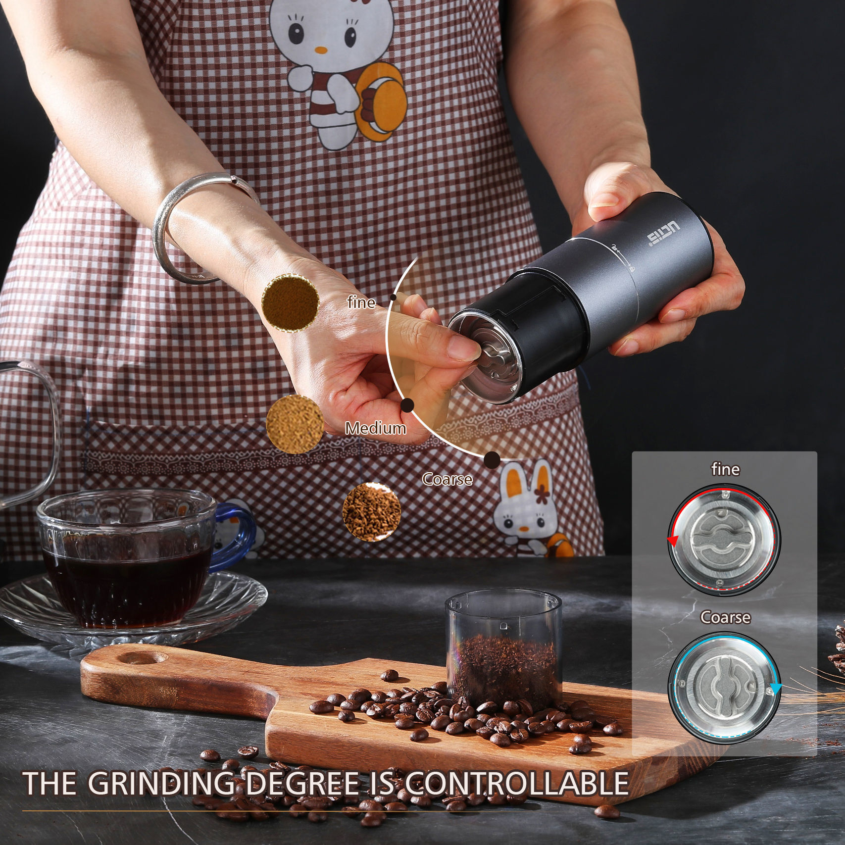 Buy Wholesale China Electric Powerful Mini Coffee Bean Grinder ...