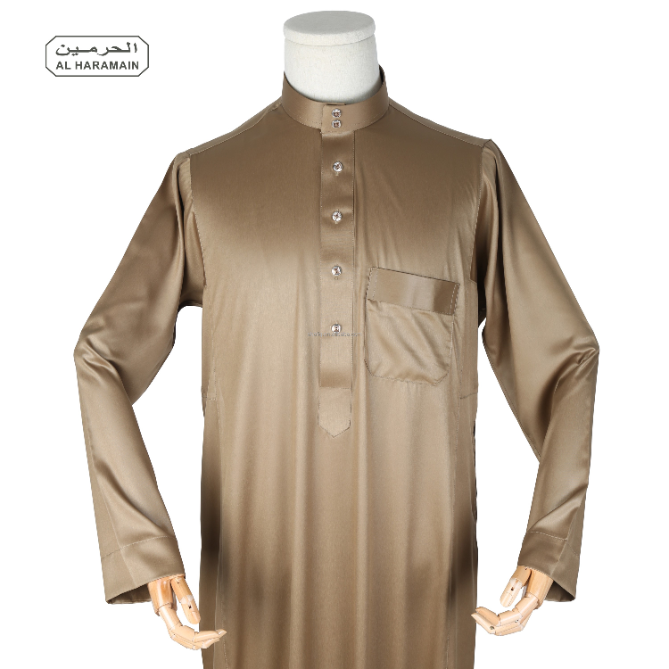 Shiny Al Haramain Ramadan Latest Design Loose Abaya Arabic Kurta Jubah ...