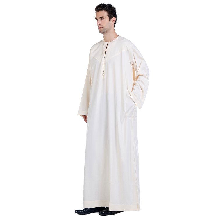 Arabic Islamic Clothing Jubba Men Muslim Thobe Robes Muslimah Dress ...