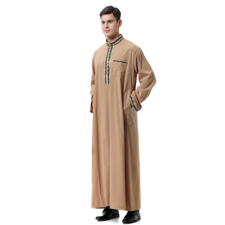 Bulk Buy China Wholesale Hot Selling Arabic Thobe Simple Design Long ...