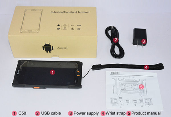 Buy Wholesale China Nfc 4g Android 9.0 Handheld Pda With 2d Barcode ...
